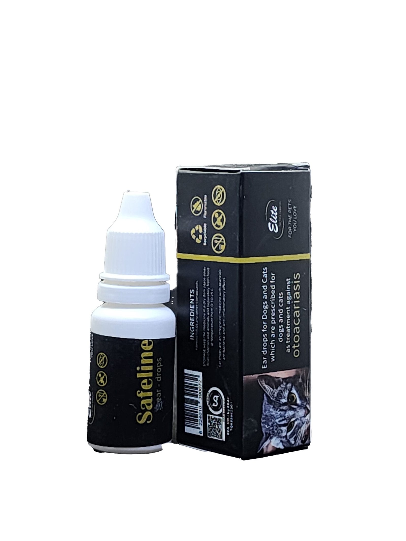 قطرات سيف لاين للأذن - Elite pet care shop